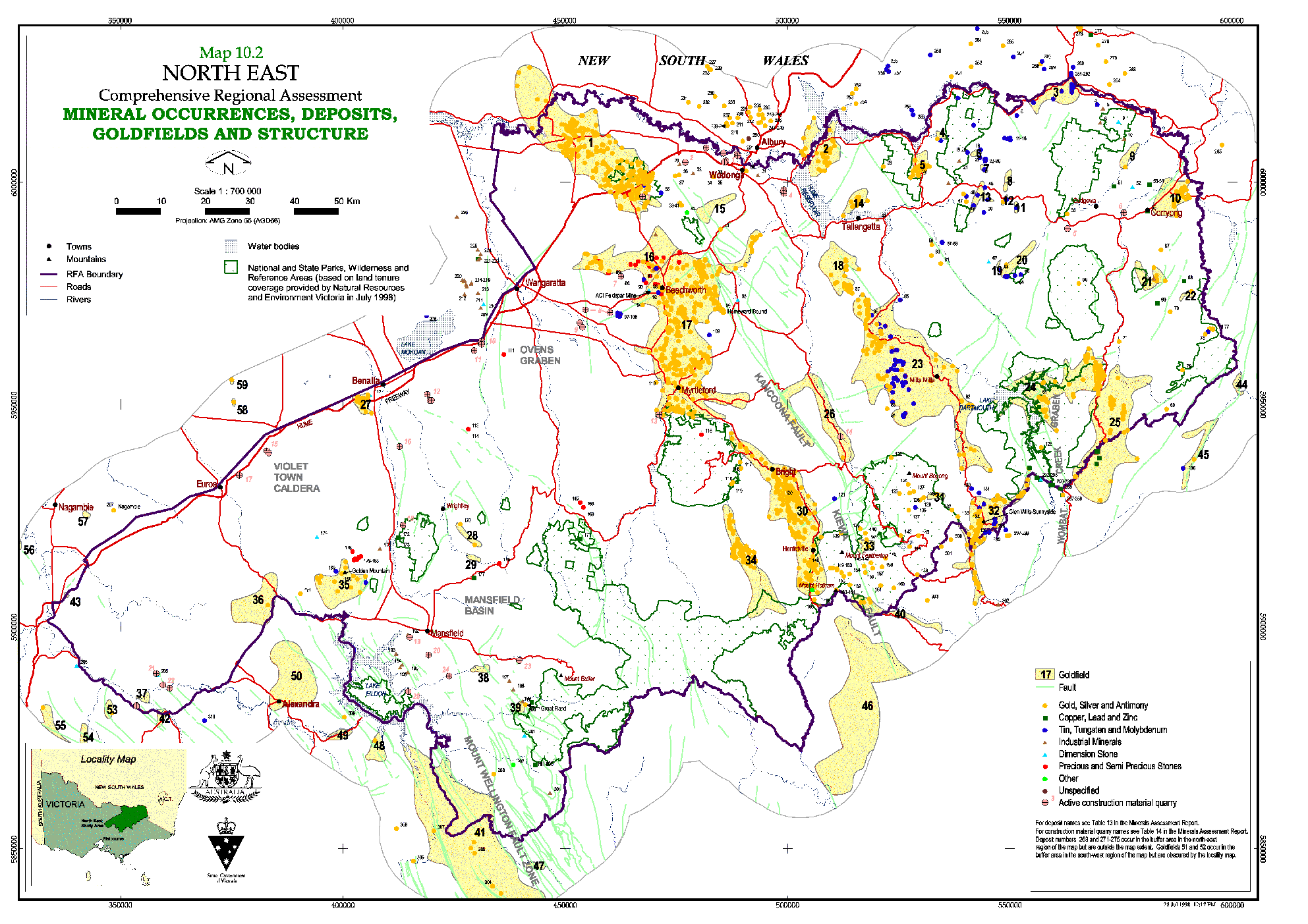 Victorian North East Regional Forest Agreement - DAFF