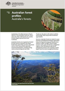 Australia's forests – overview - DAFF