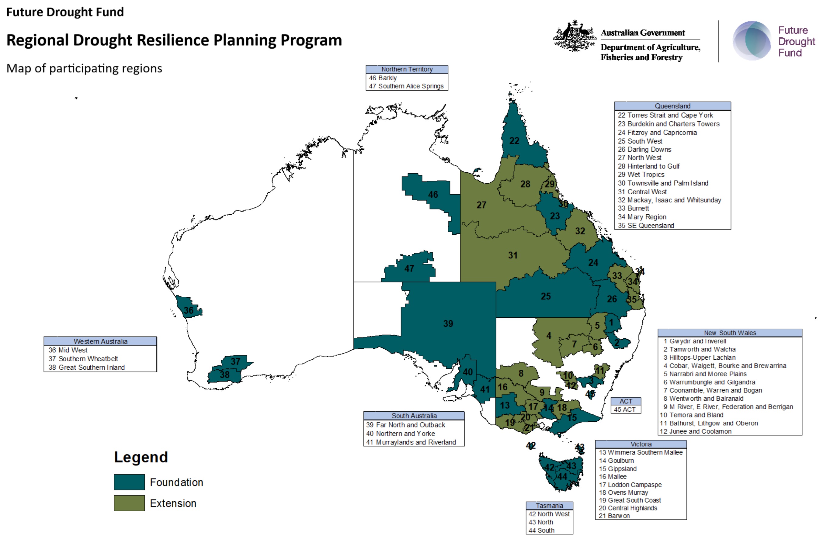 Regional Drought Resilience Planning - DAFF