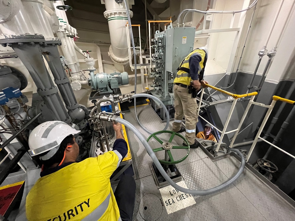 Ballast water pilot achieves promising results - DAFF